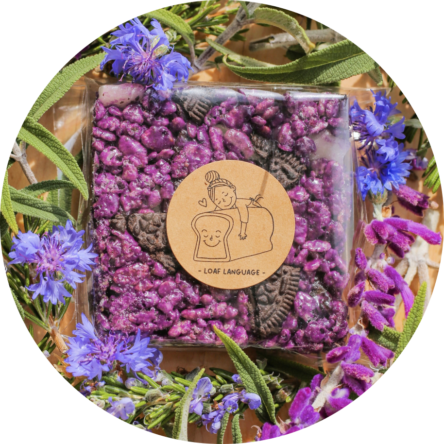 Ube Oreo Mochi Krunchie | Loaf Language